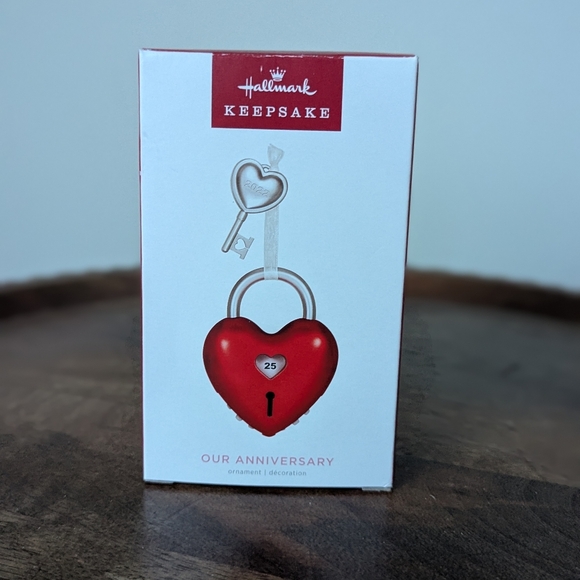 Hallmark | Holiday | Hallmark 222 Our Anniversary Keepsake Ornament ...